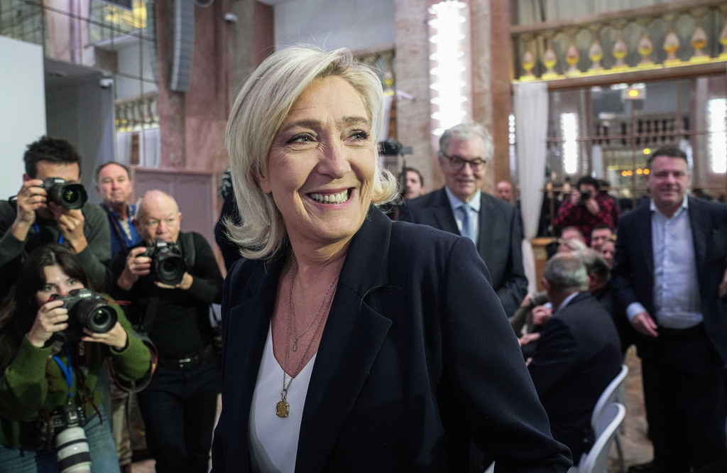 The future girl bosses of Europe? France's Le Pen meets with AfD co ...